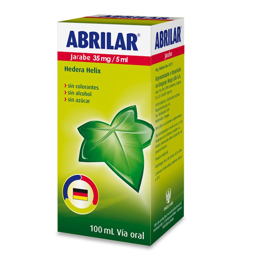 ABRILAR JARABE 35 MG/5 ML X 100 ML (HEDERA HELIX) | Farmazon-Farmacia ...